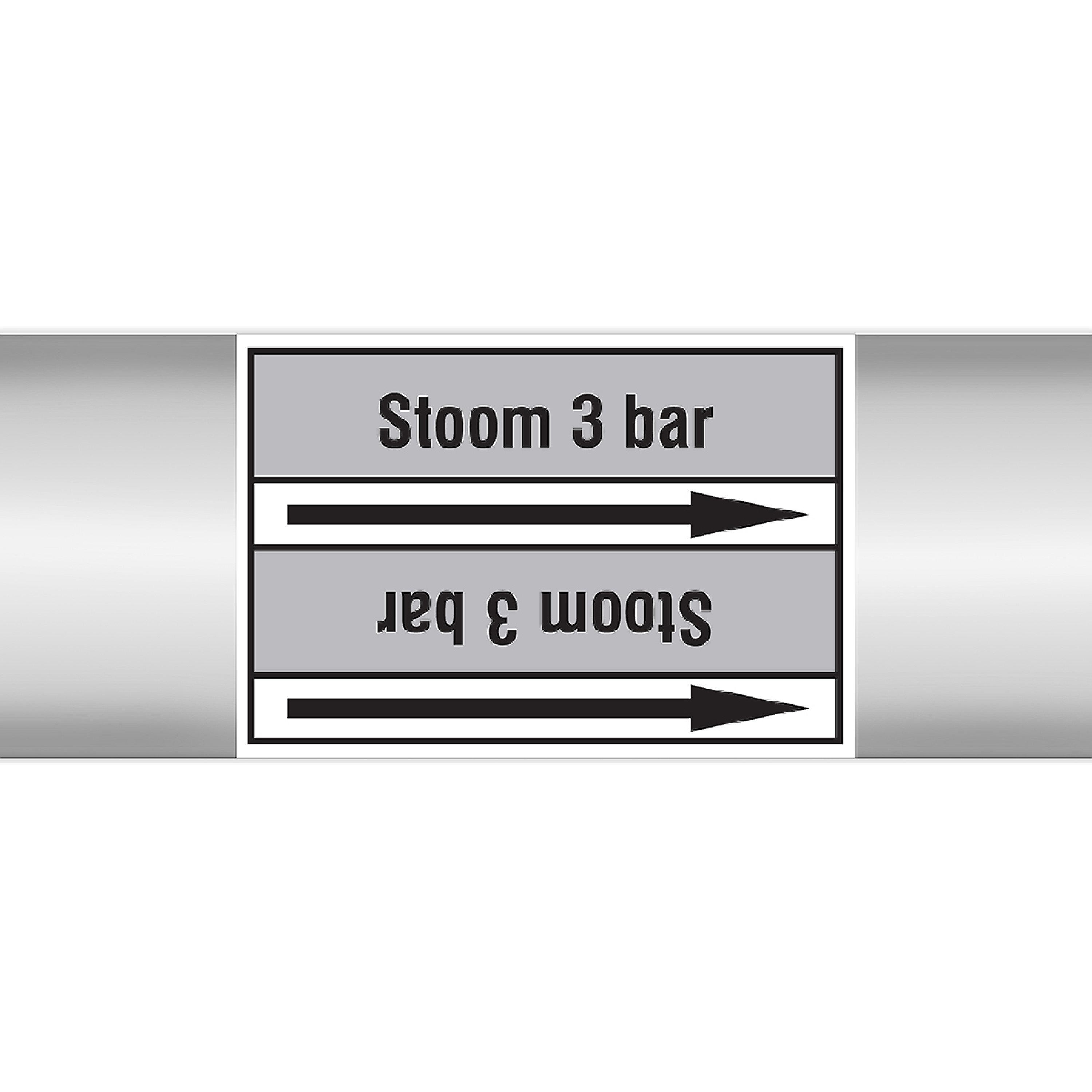 BRADY 269744 leidingmerker voor stoom 3 bar op rol, zonder pictogram 33 ...