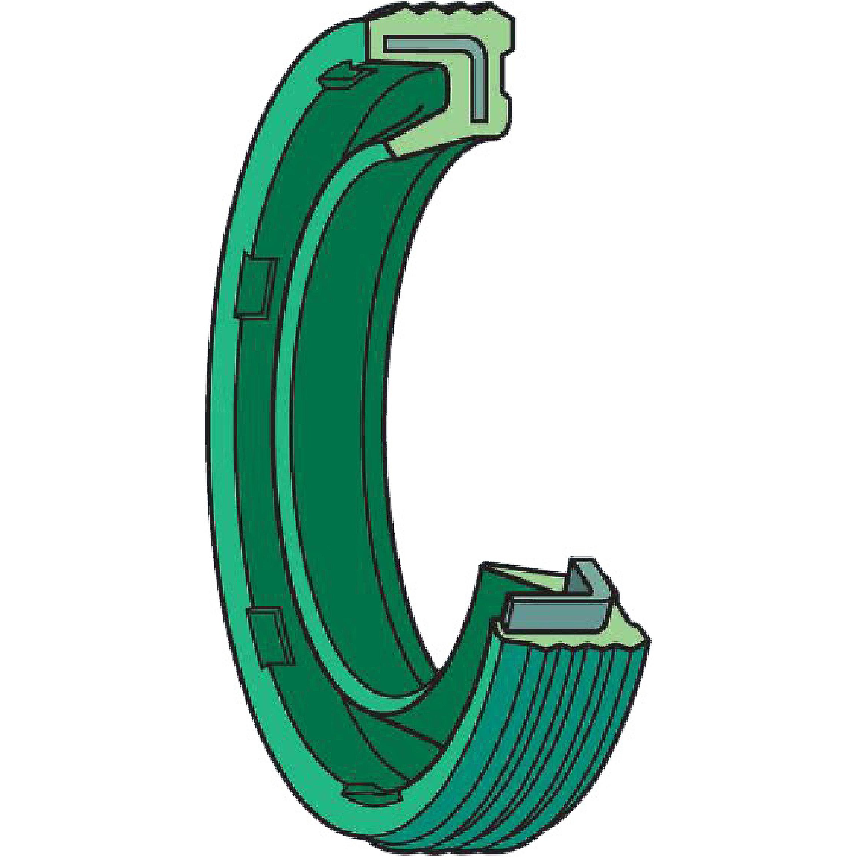 SKF G 45X52X4 radiale asafdichting 45 mm x 52 mm x 4 mm | Klium