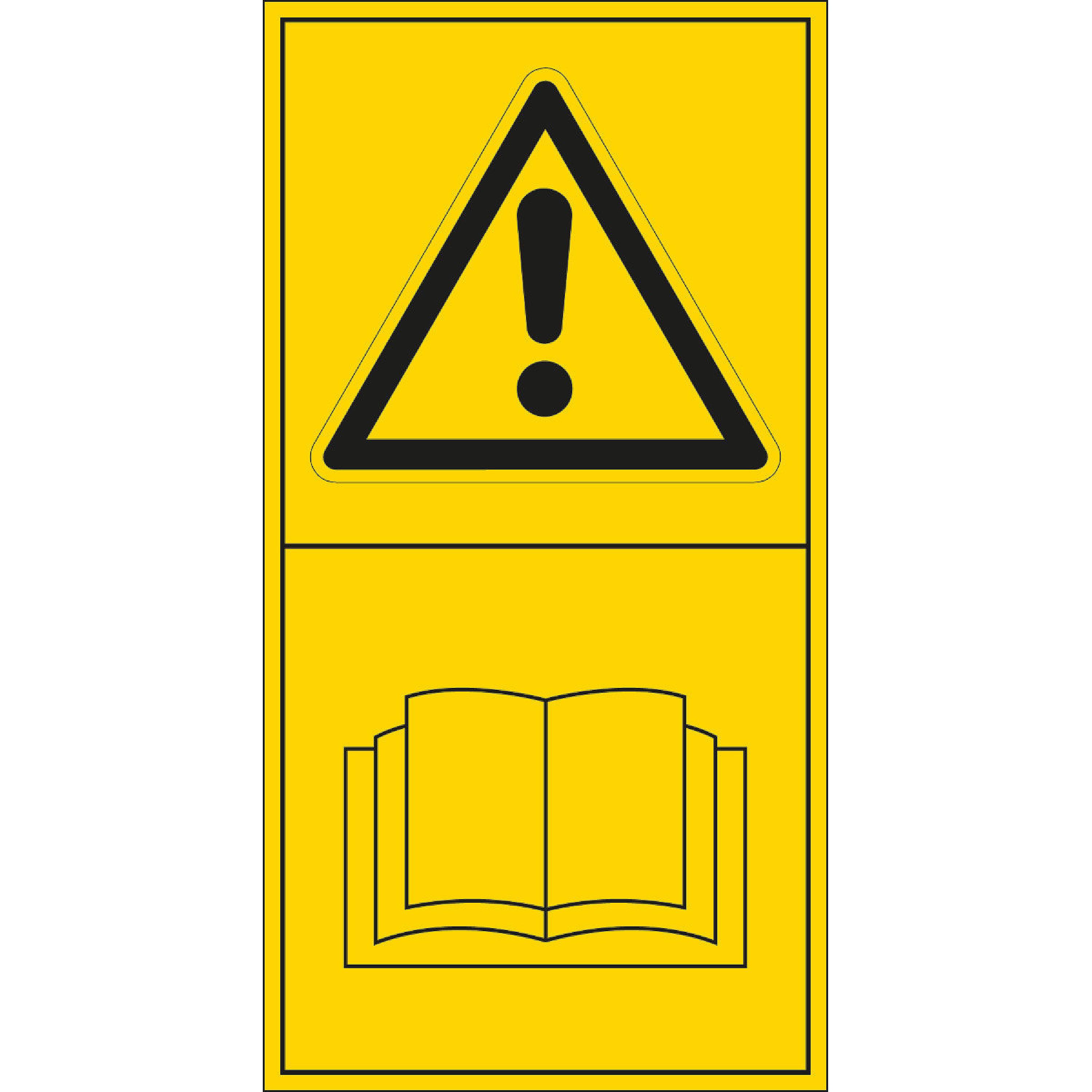 BRADY 803998 pictogram volgens DIN-norm 30646 - eerst handleiding lezen ...