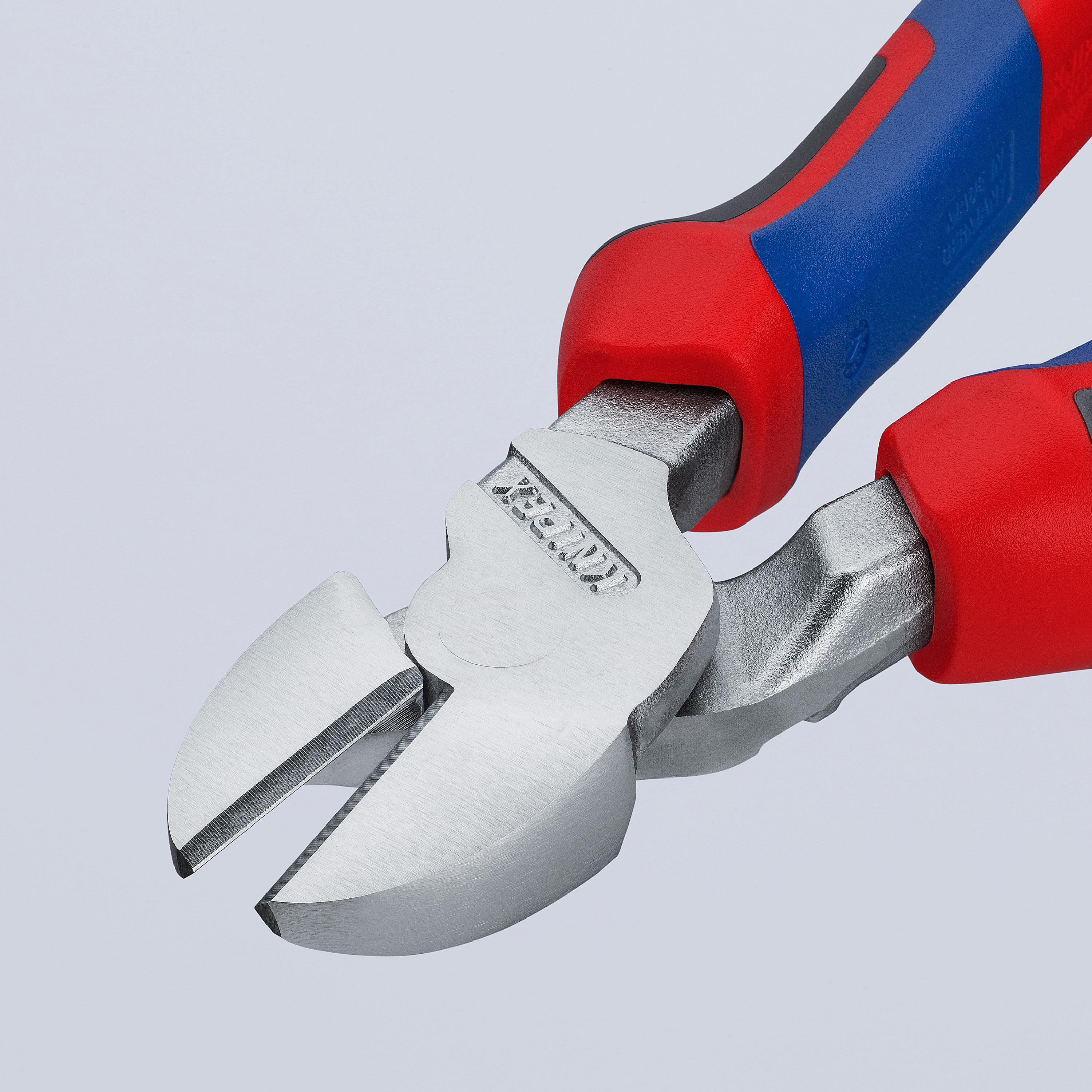KNIPEX 74 05 200 power side cutters with comfort handles chrome-plated ...