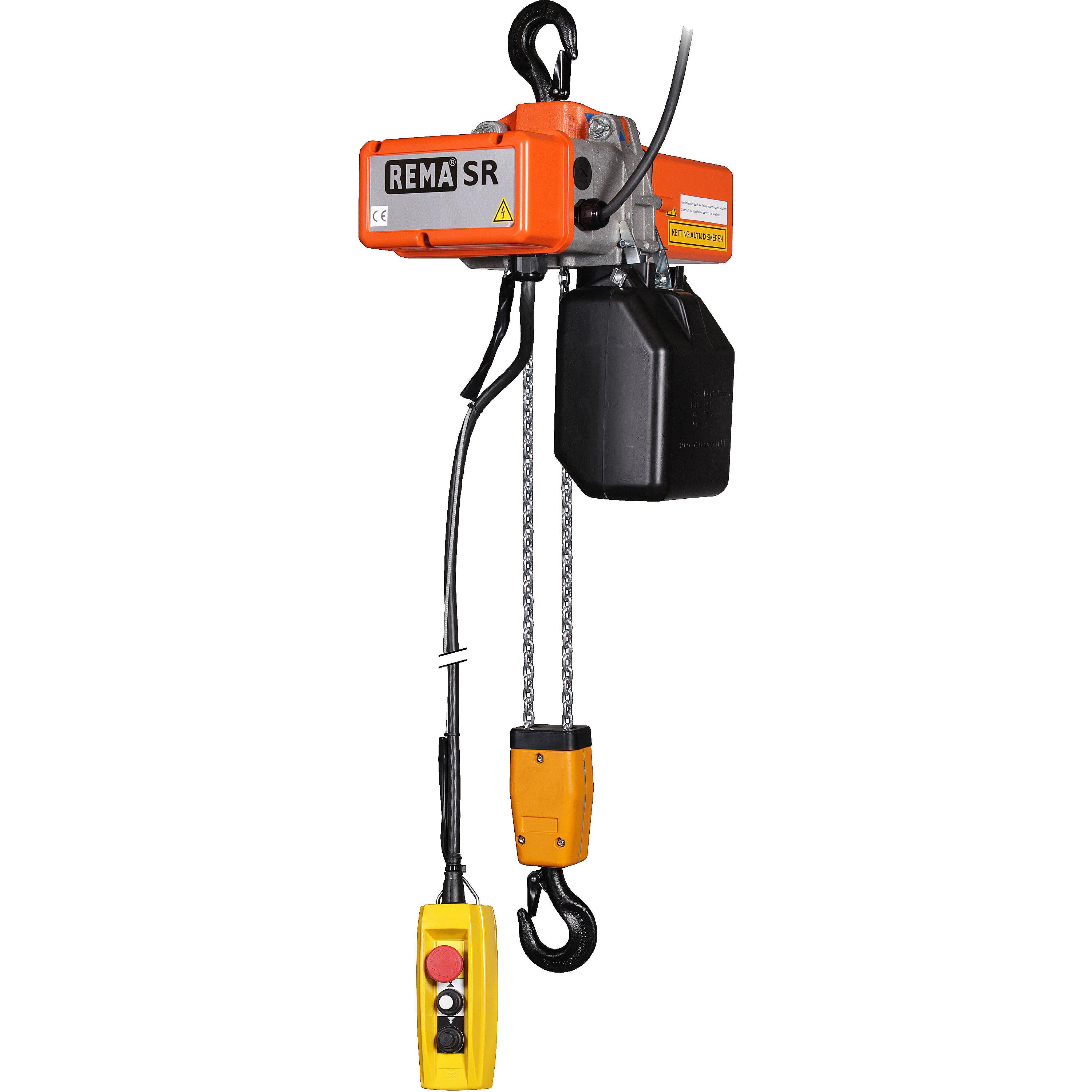 REMA SR030/01 electric chain hoist 230V/24V controlled 0.5-tonne, with ...