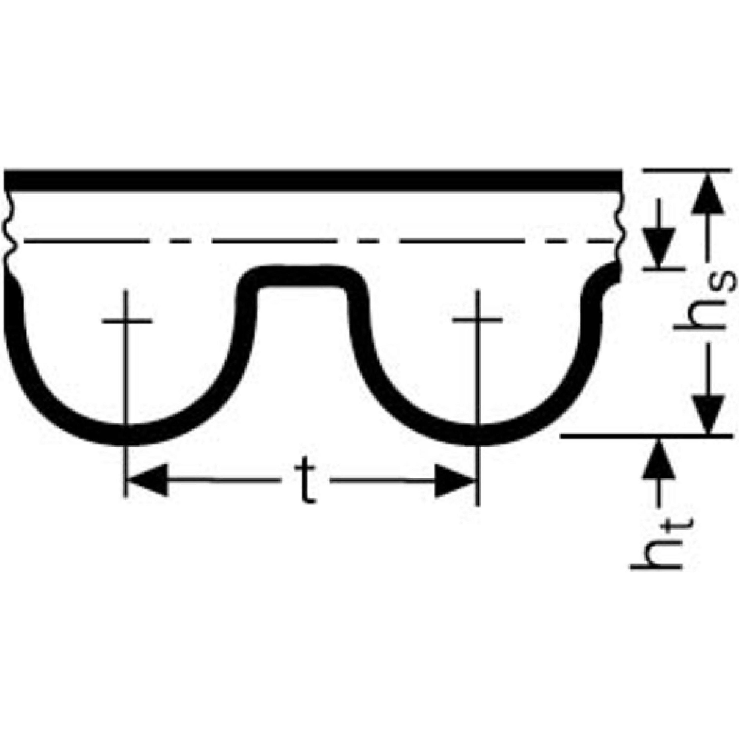 CONTI HTD 1328 8M 50 Conti Synchrobelt tandriem - HTD8132850 | Klium