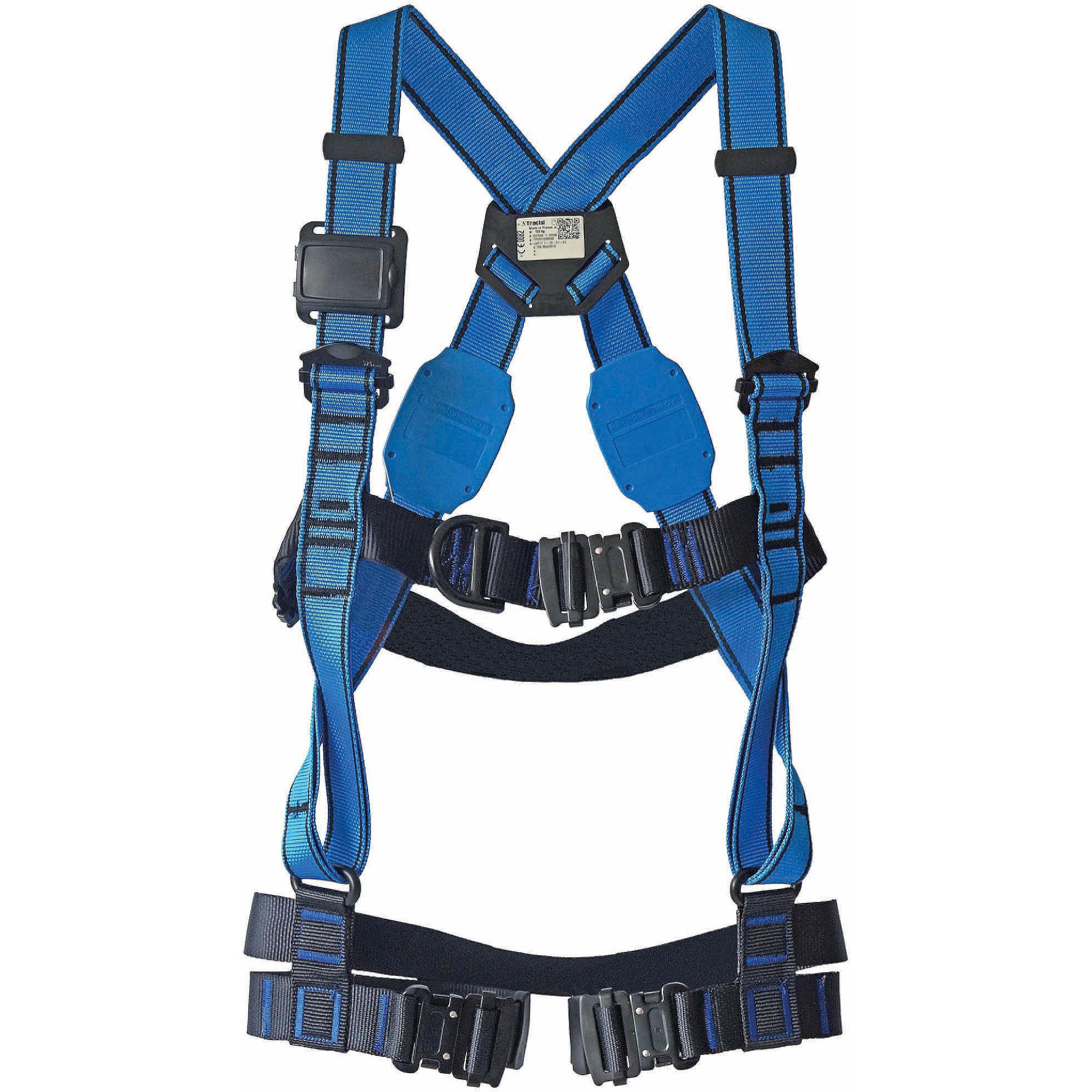 TRACTEL HT45 safety harness with quick-release fastener + Elastrac box - 54932