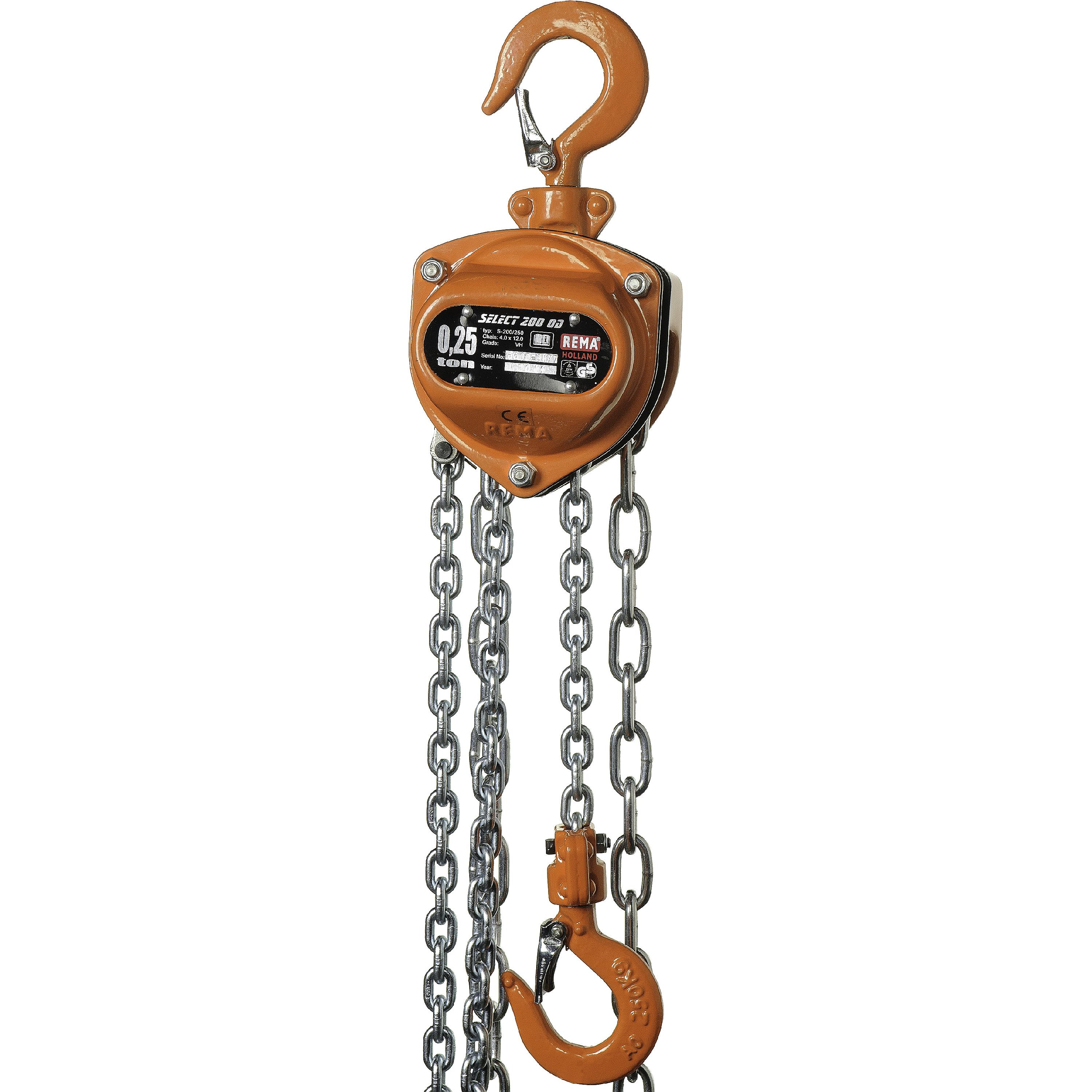 REMA 0120000-6 S-200 handtakel (250kg/6m)