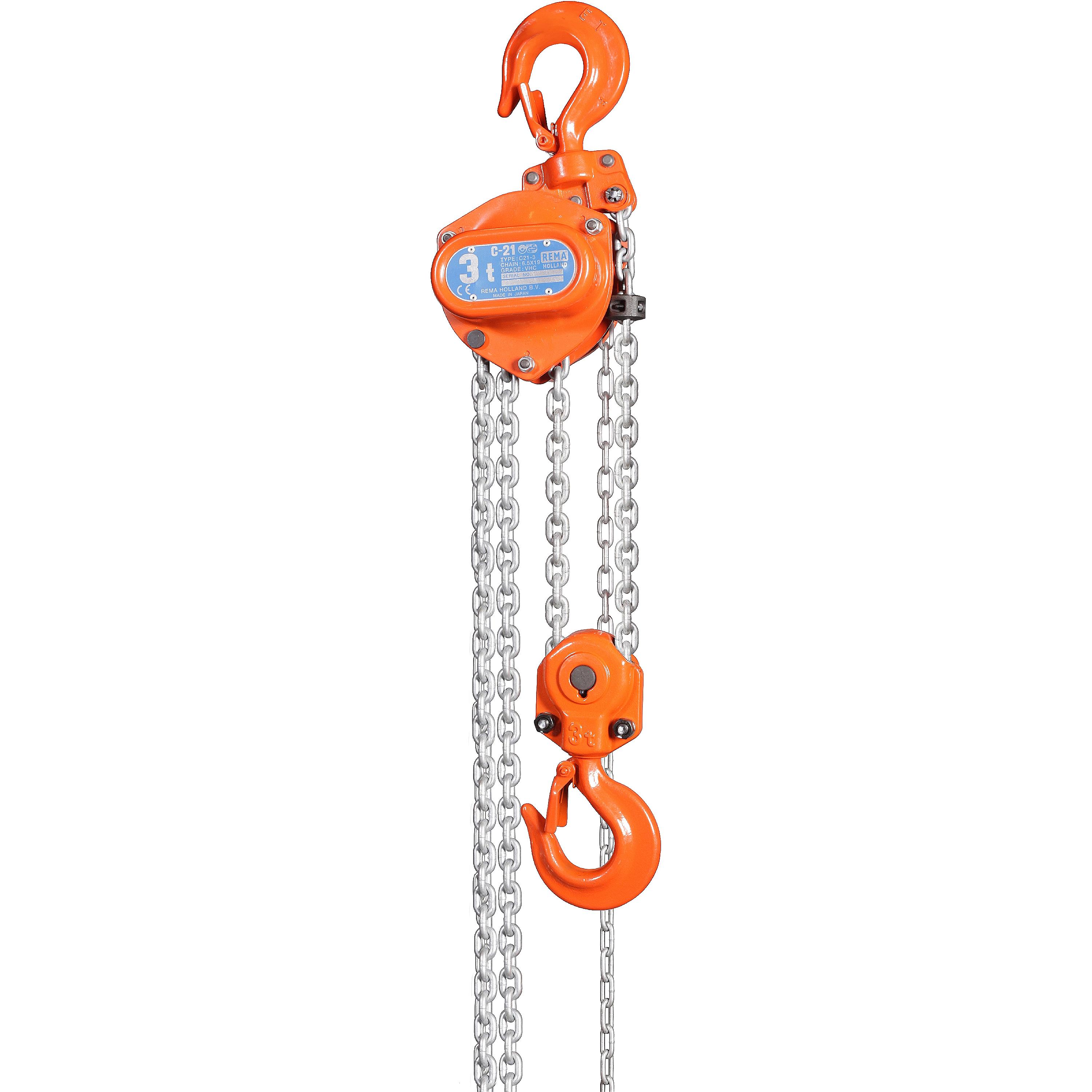 REMA 0021009-8 C21 handtakel 3000kg/8m | Klium