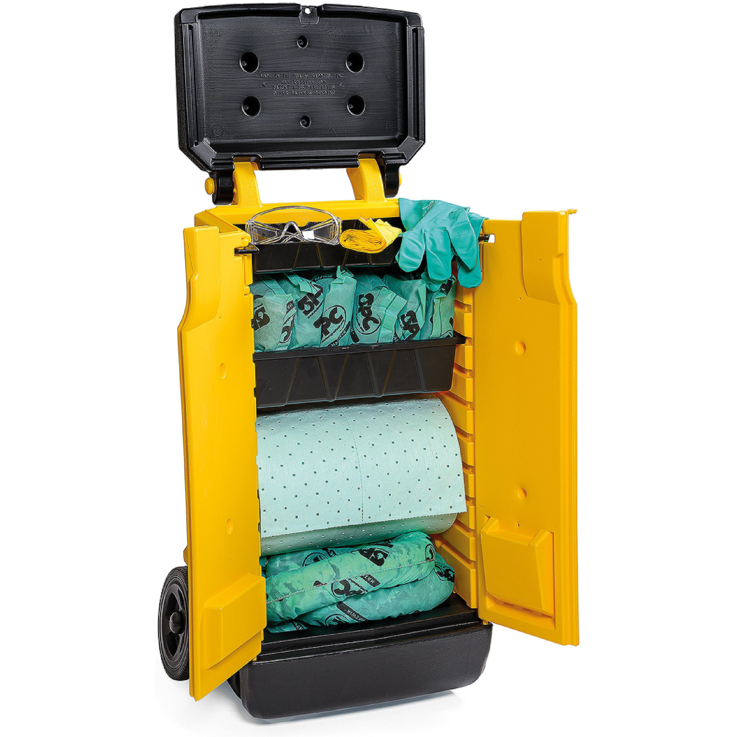 SPC SKH-CART mobiele interventiekit voor absorberen gemorste ...