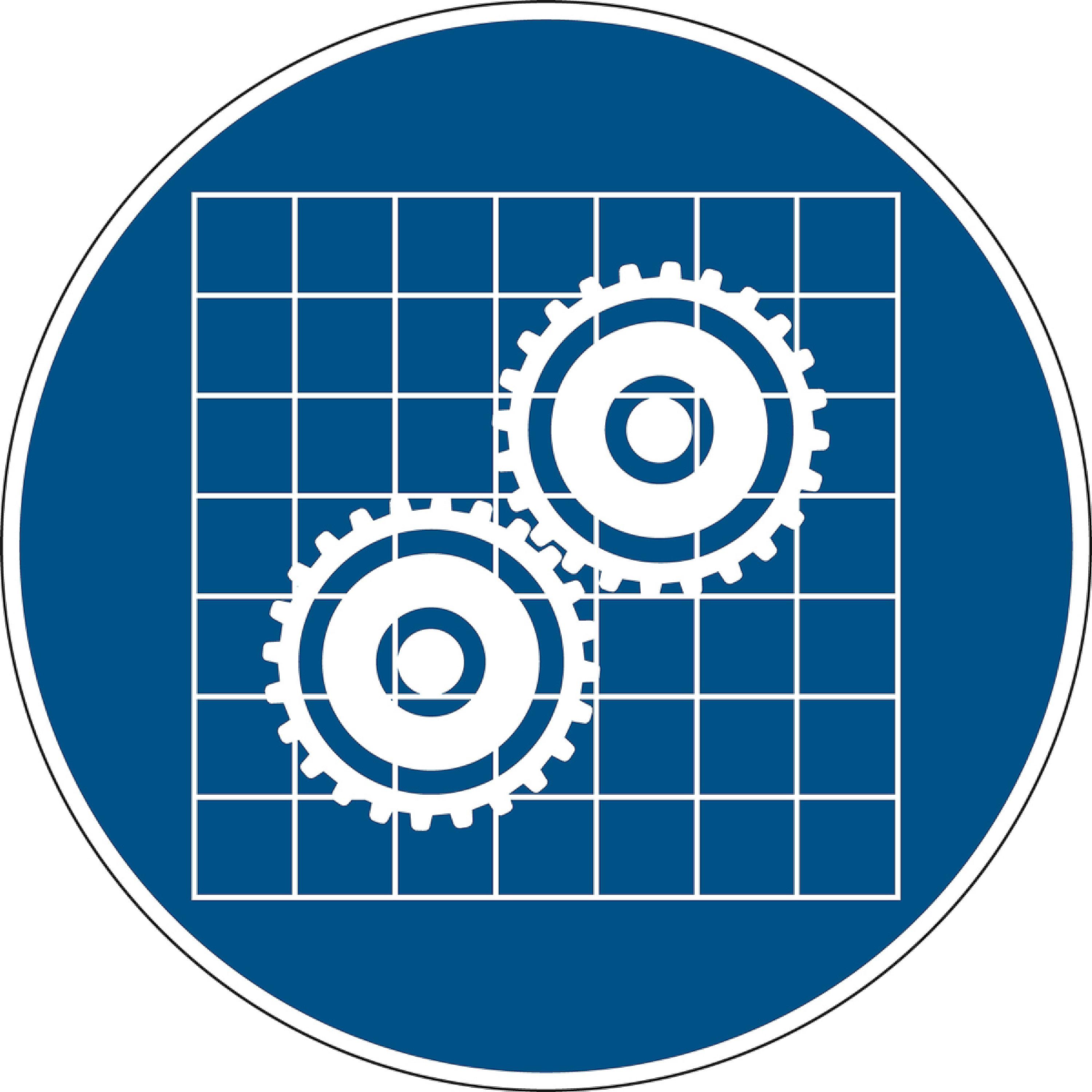 BRADY 257979 warning pictogram - shielding must be used, 100 mm | Klium