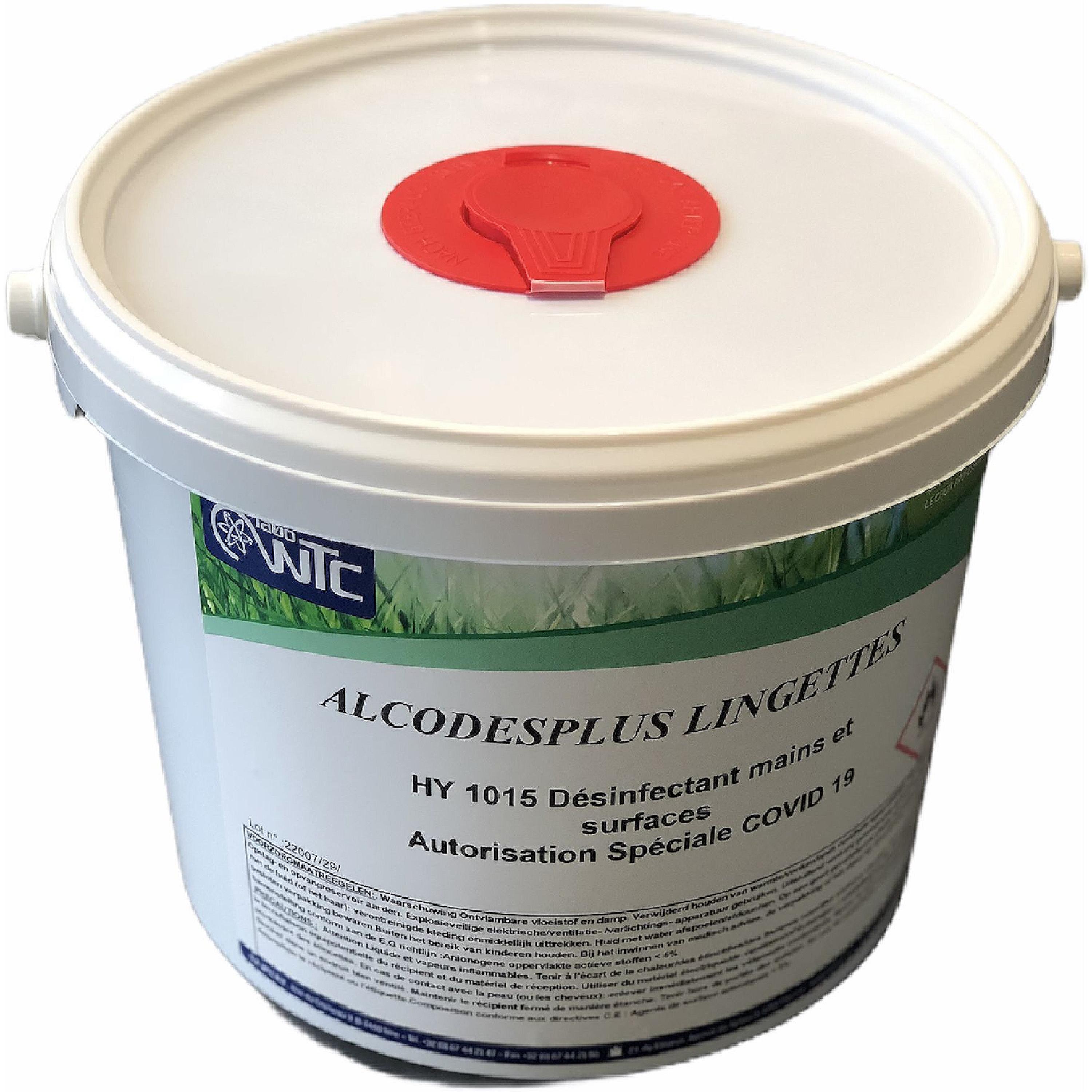 WTC HY1015/WPS hygiënedoekjes alcodes wipes (100 st.) | Klium