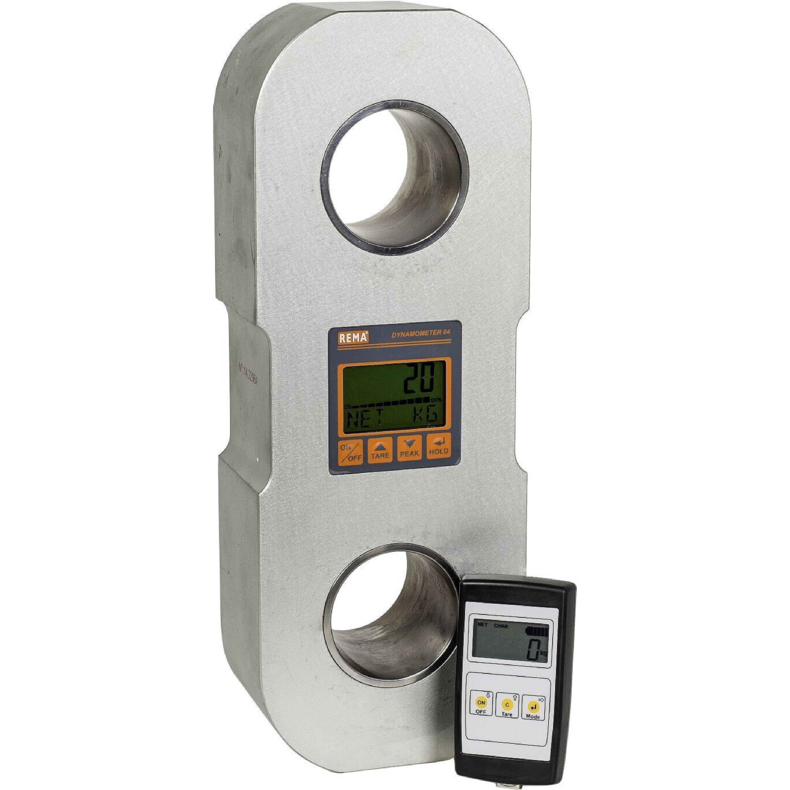 REMA DSD04-50TX/RX dynamometer met afleesbare afstandsbediening 50 ton ...