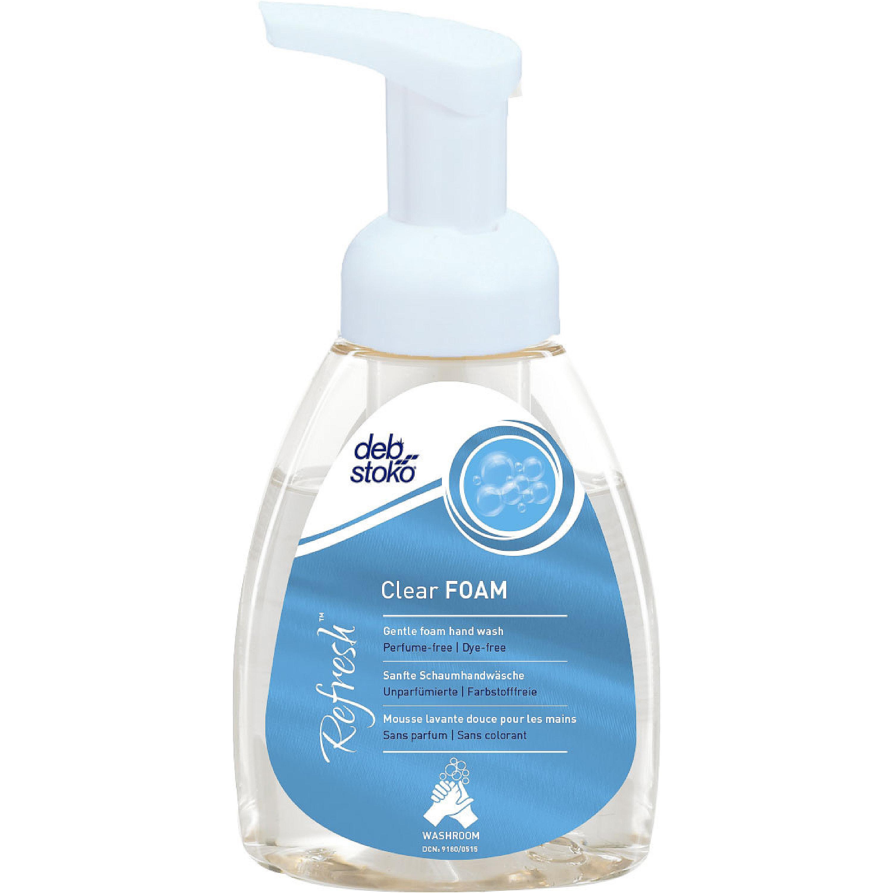 DEB STOKO CLEAR FOAM PURE huidreiniger sanitaire ruimtes (250ml flacon ...