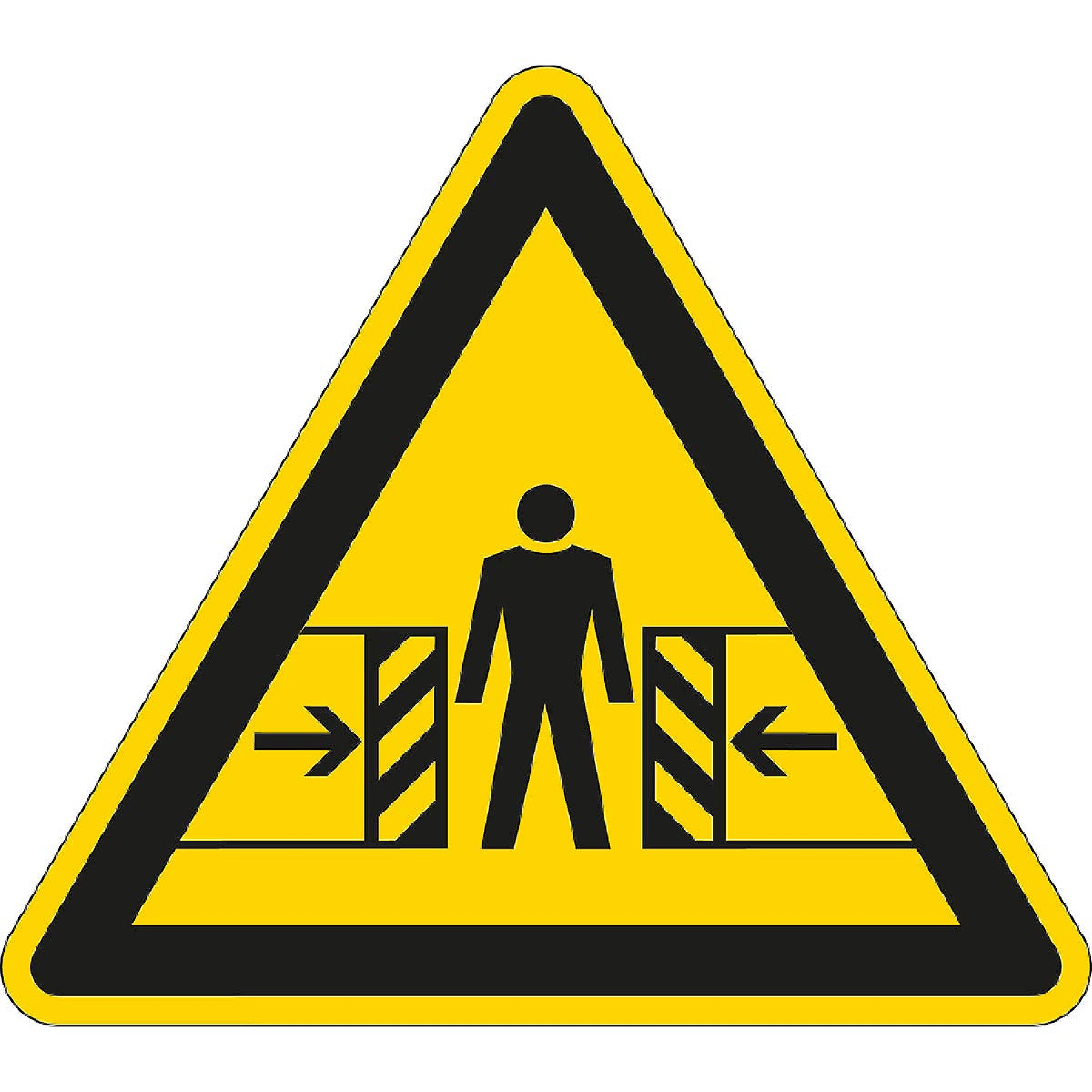 BRADY 250250 machine safety pictogram - warning of entrapment, 173 x ...