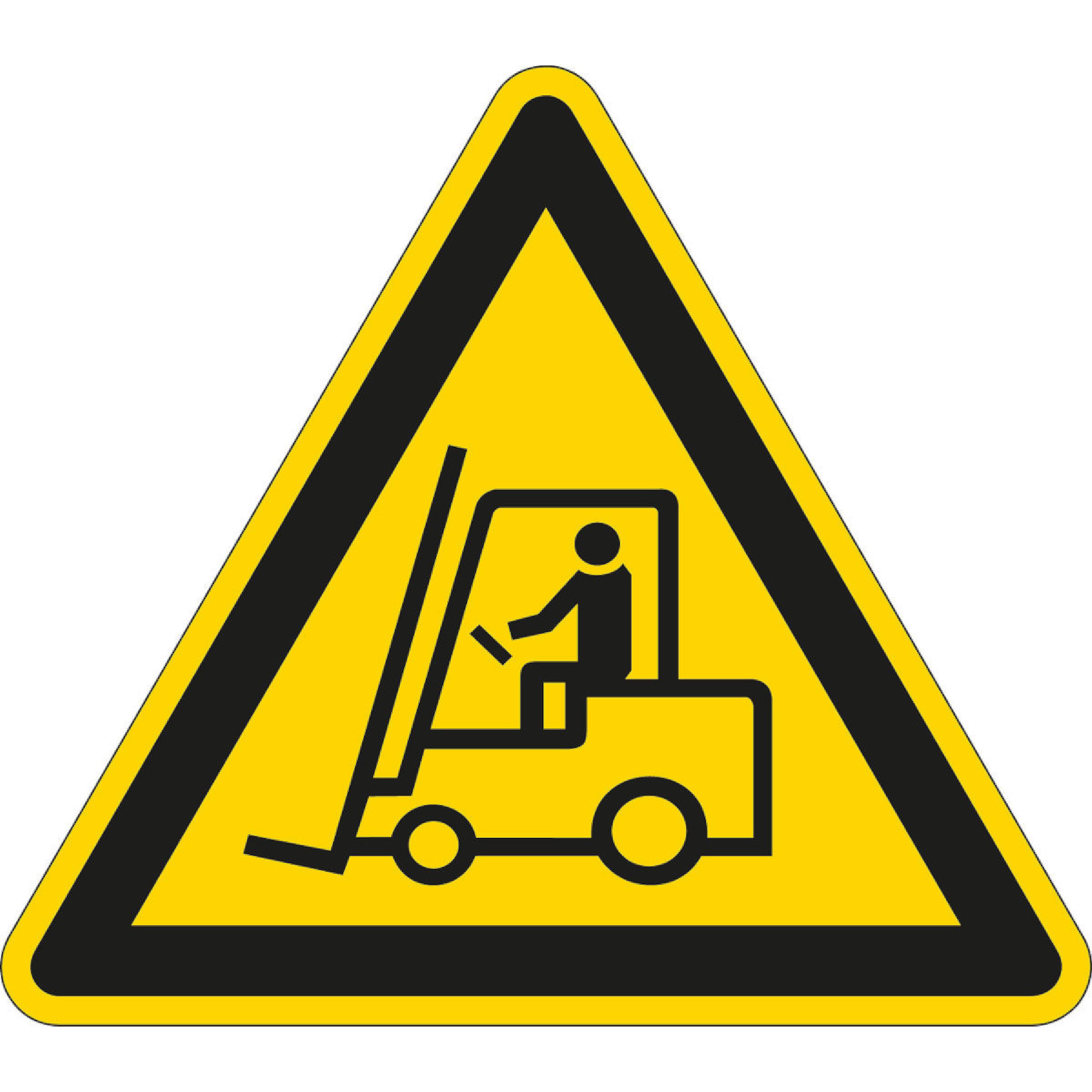 BRADY 223397 warning pictogram - transport vehicles, 273 x 315 mm